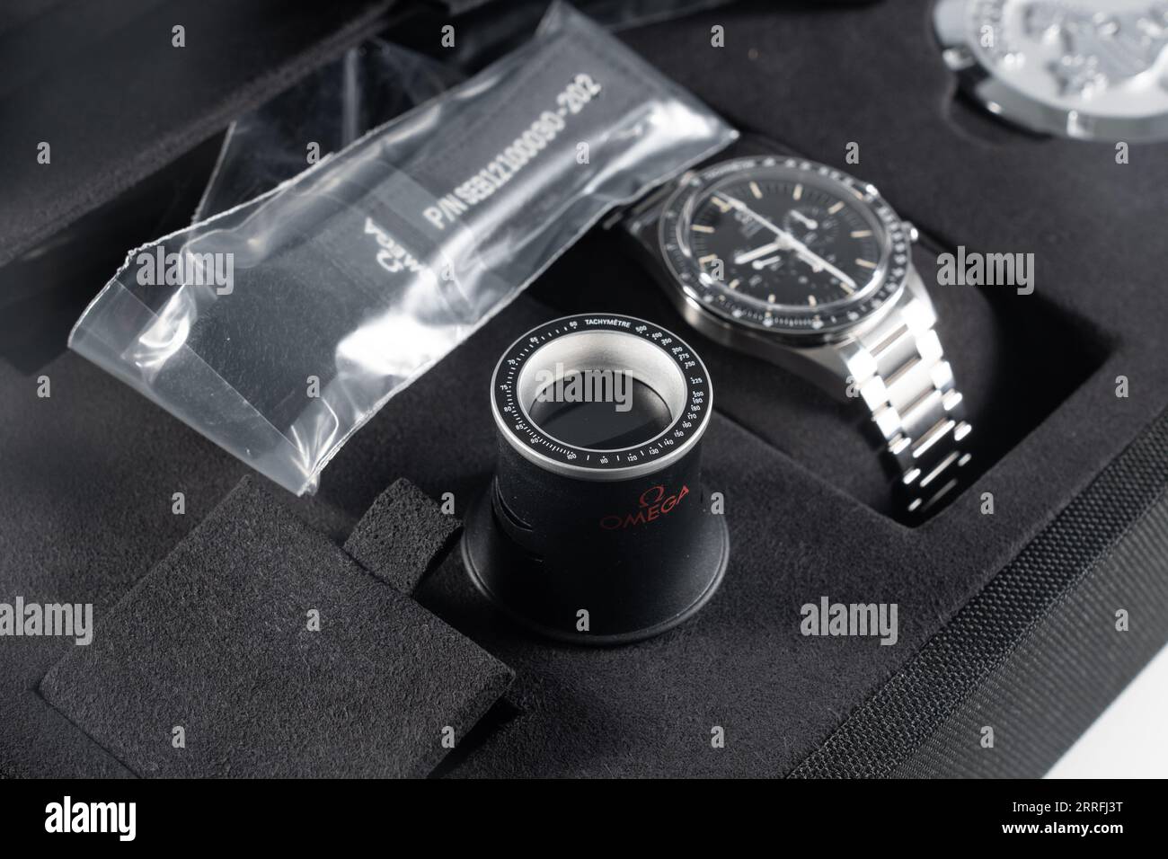 Omega Speedmaster 321 caliber models Stock Photo - Alamy