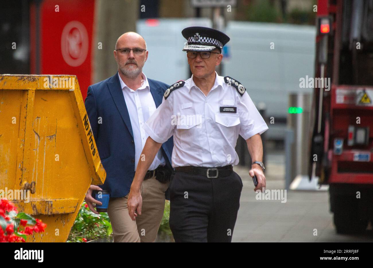 London, England, UK. 8th Sep, 2023. MARK ROWLEY, Commissioner of Police ...