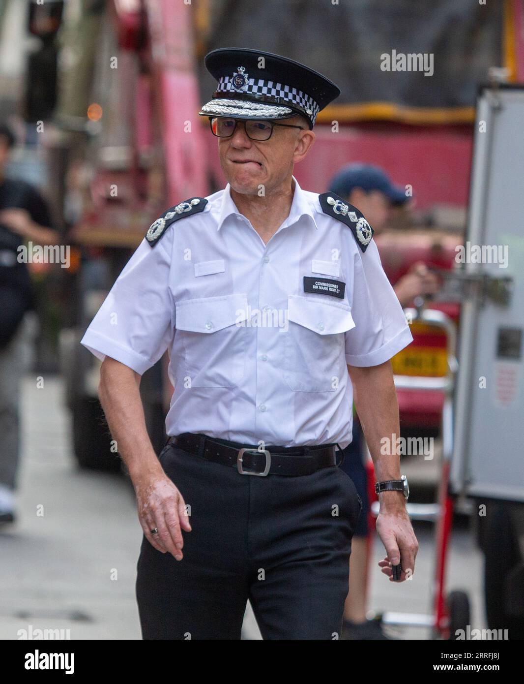 London, England, UK. 8th Sep, 2023. MARK ROWLEY, Commissioner of Police ...