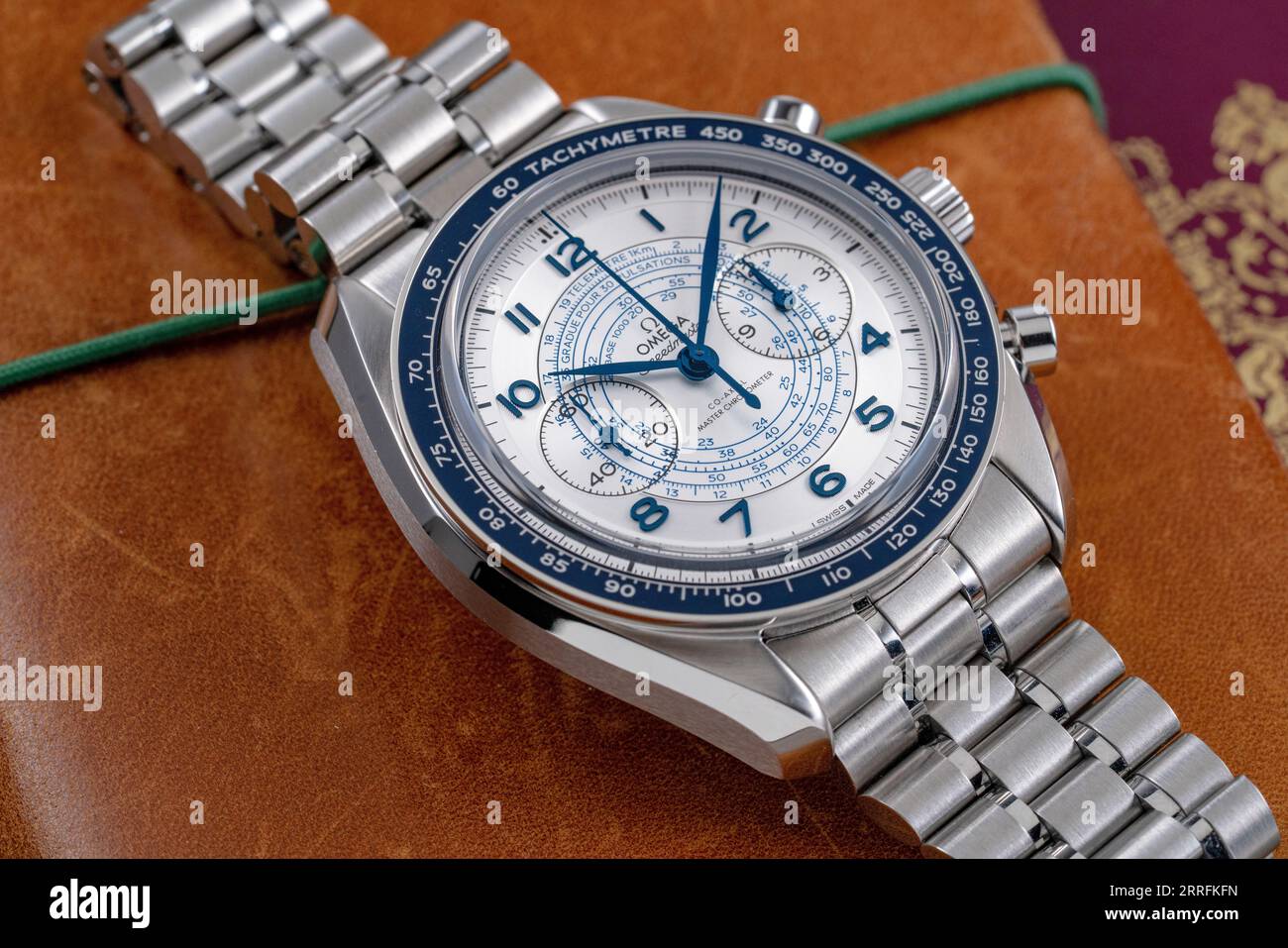 Omega Speedmaster Chronoscope Stock Photo - Alamy