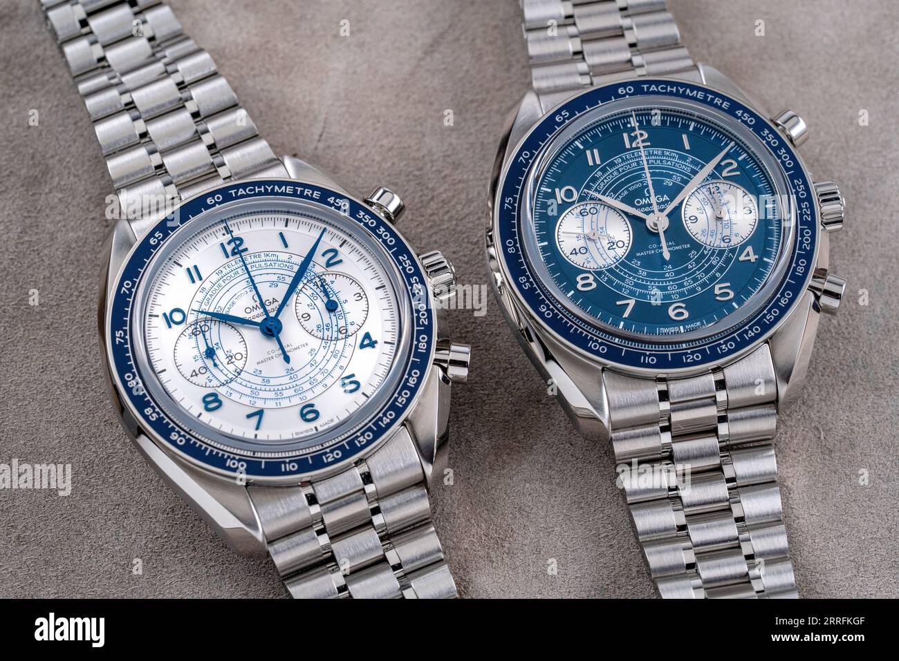 Omega Speedmaster Chronoscope Stock Photo - Alamy