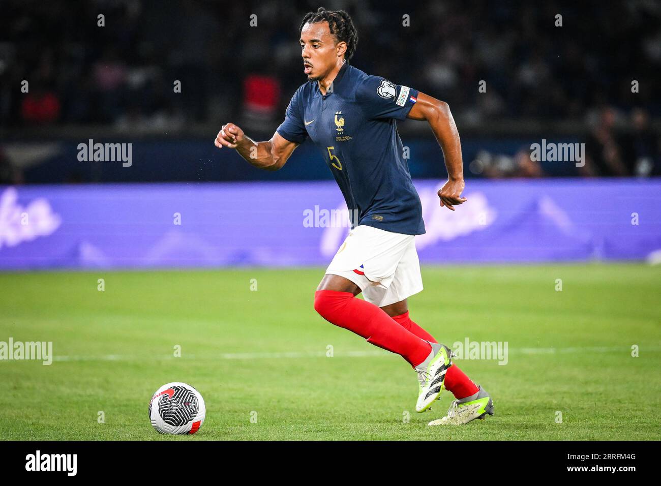 Paris, France. 07th Sep, 2023. Jules Kounde of France during the Euro ...