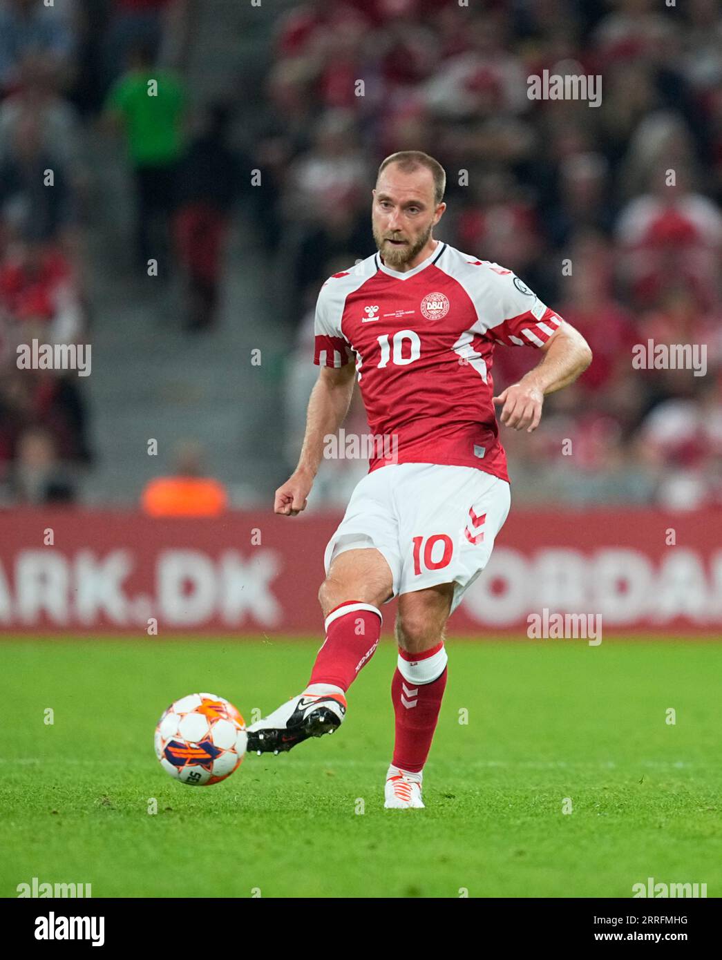 Parken, Copenhagen, Denmark. 07th Sep, 2023. Christian Eriksen (Denmark ...