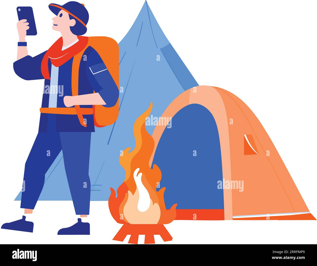 Tourist camp woods campground Stock Vector Images - Alamy Tourist camp woods campground Stock Vector Images - Alamy
