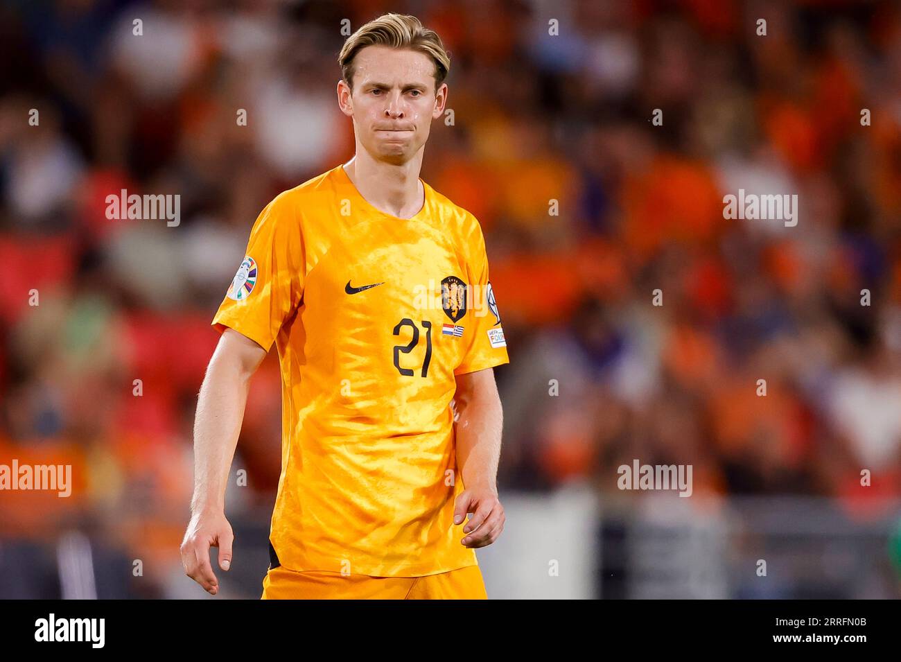 EINDHOVEN, NETHERLANDS - SEPTEMBER 7: Frenkie de Jong (Netherlands ...