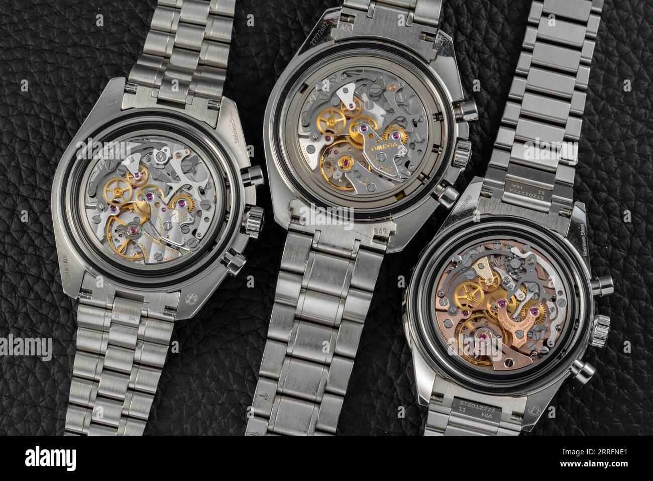 Omega Speedmaster 2021 Model Stock Photo - Alamy