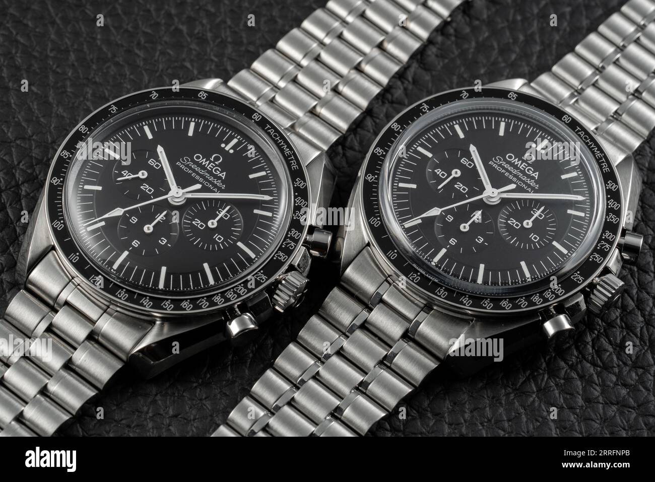Omega Speedmaster 2021 Model Stock Photo - Alamy