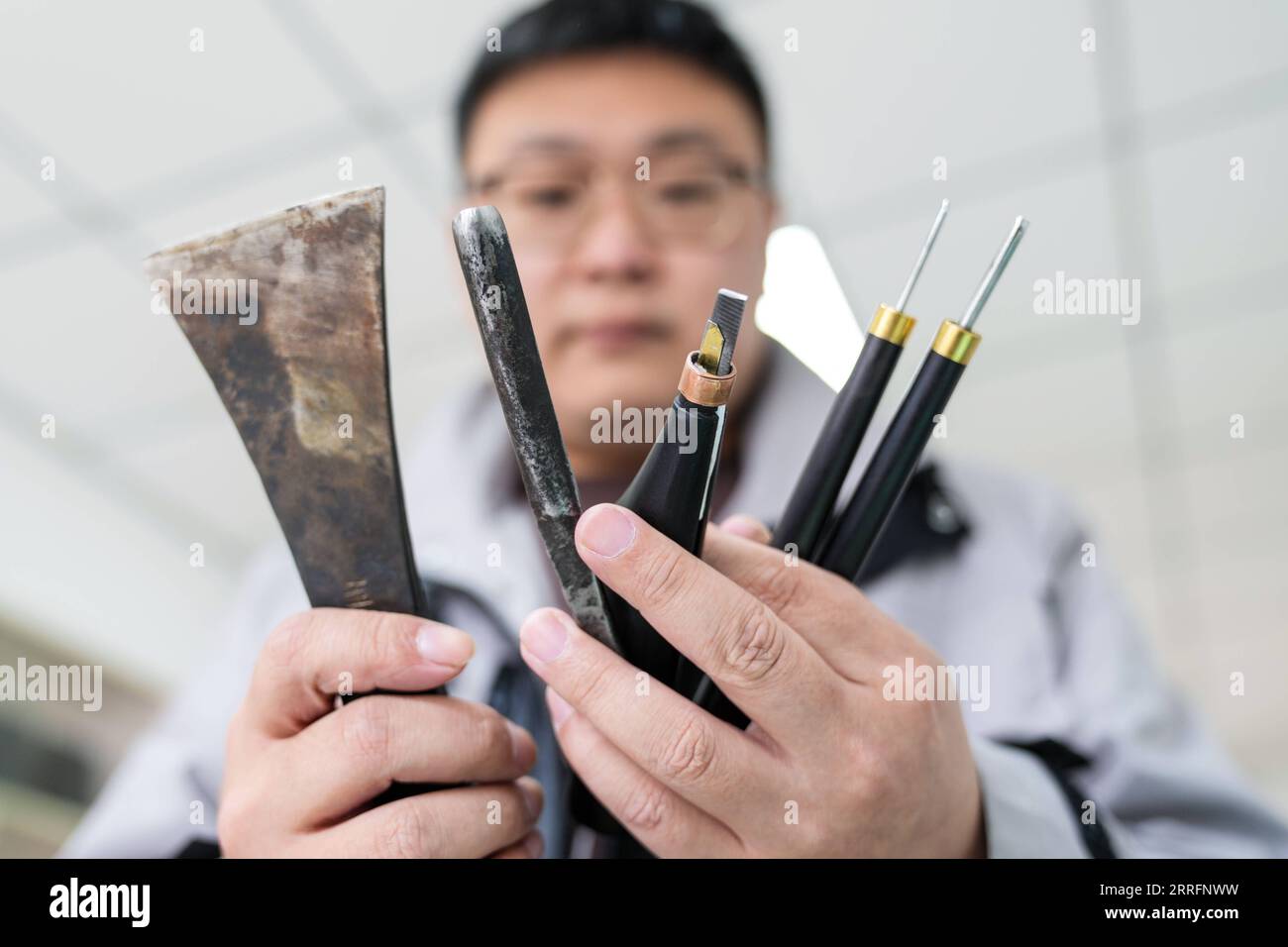 Scriptural tools hi-res stock photography and images - Alamy
