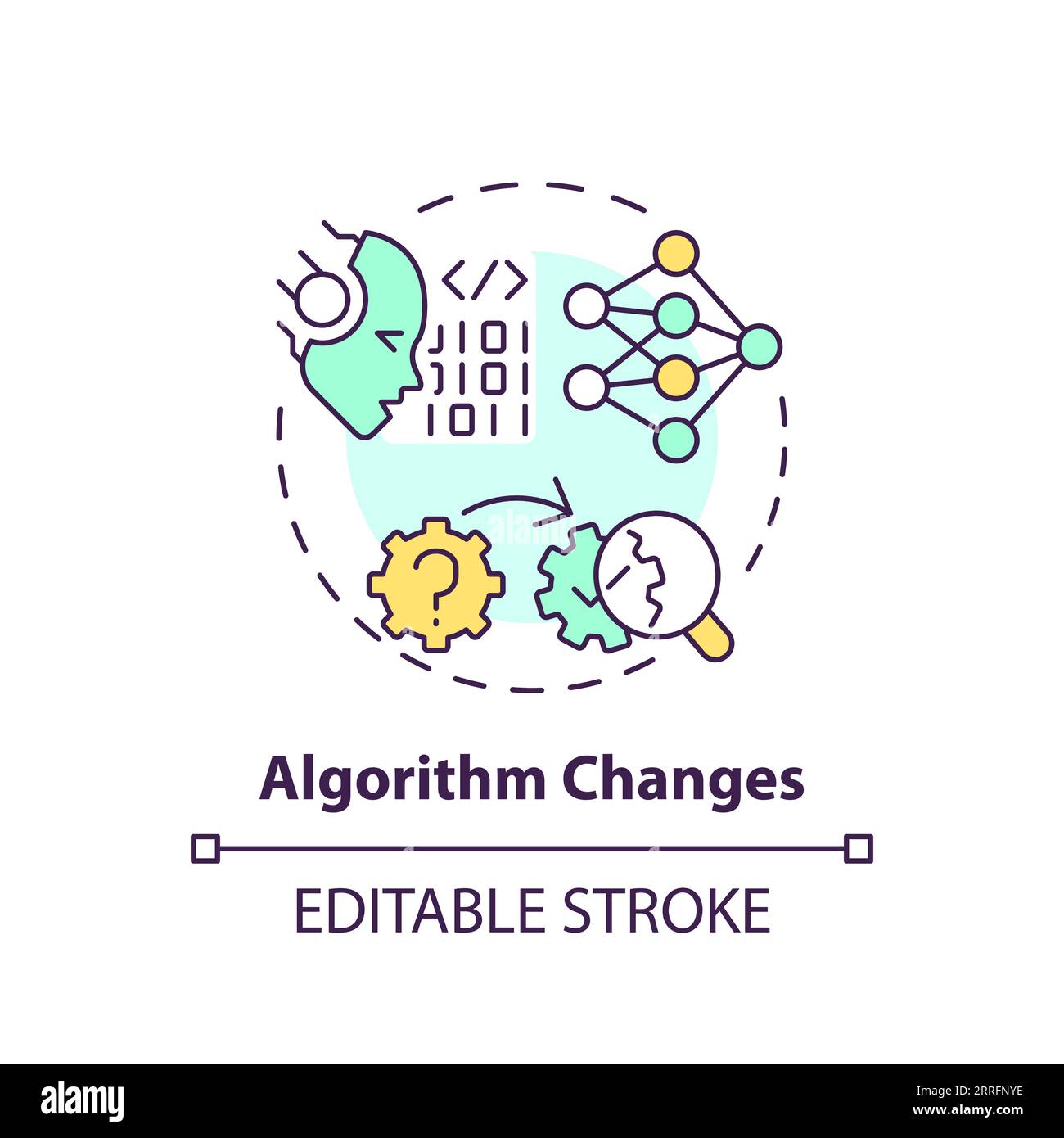 Algorithm change hi-res stock photography and images - Alamy