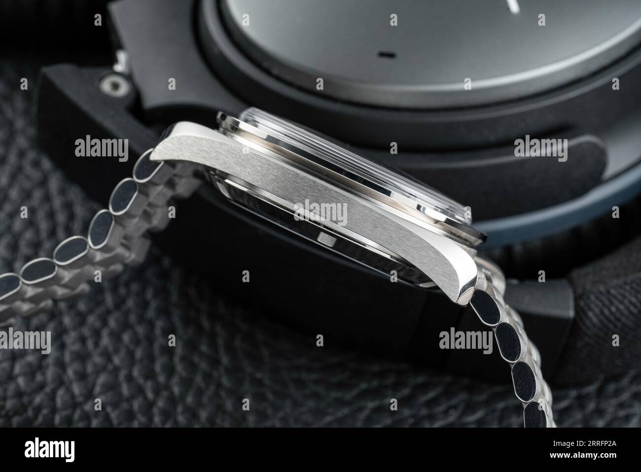 Omega Speedmaster in Canopus Gold Stock Photo - Alamy