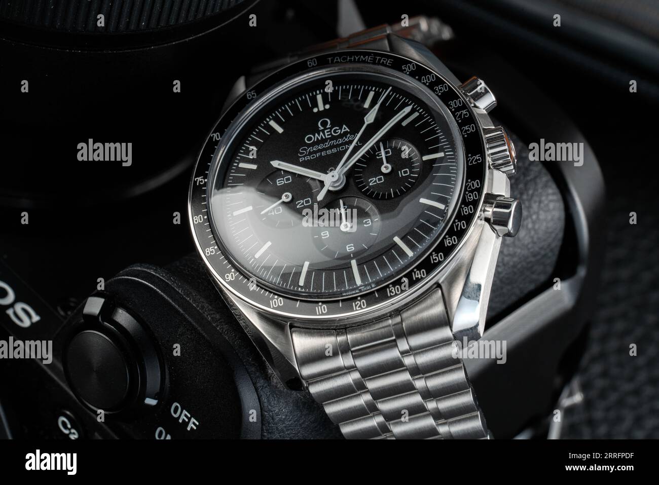 Omega speedmaster moon watch 2021 model hi-res stock photography and ...