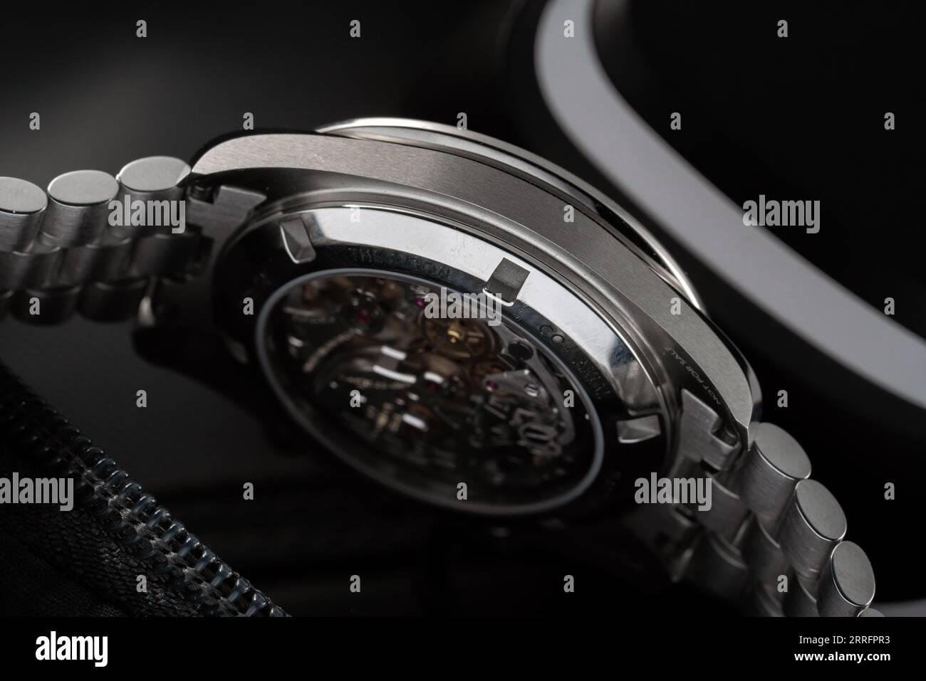 Omega Speedmaster Moon Watch 2021 model Stock Photo - Alamy