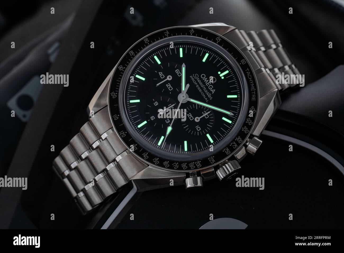 Omega speedmaster moon watch 2021 model hi-res stock photography and ...