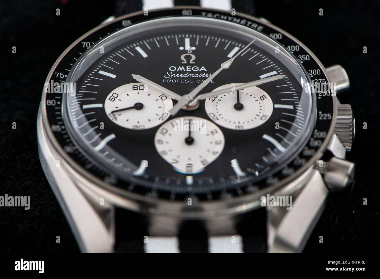 Omega Speedmaster Speedy Tuesday Models Stock Photo - Alamy