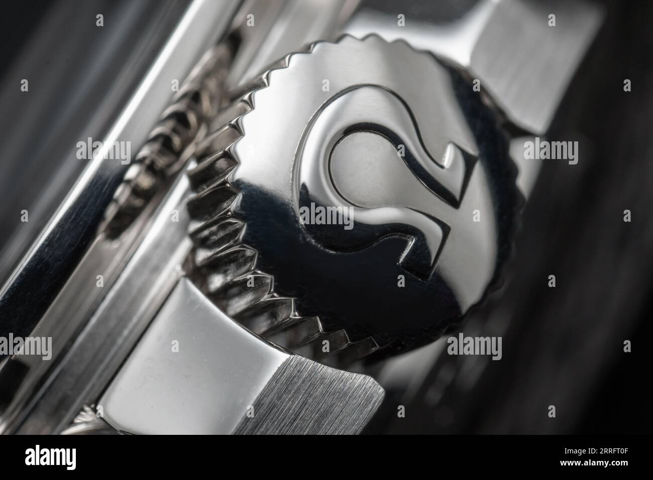 Omega Speedmaster Speedy Tuesday Models Stock Photo - Alamy