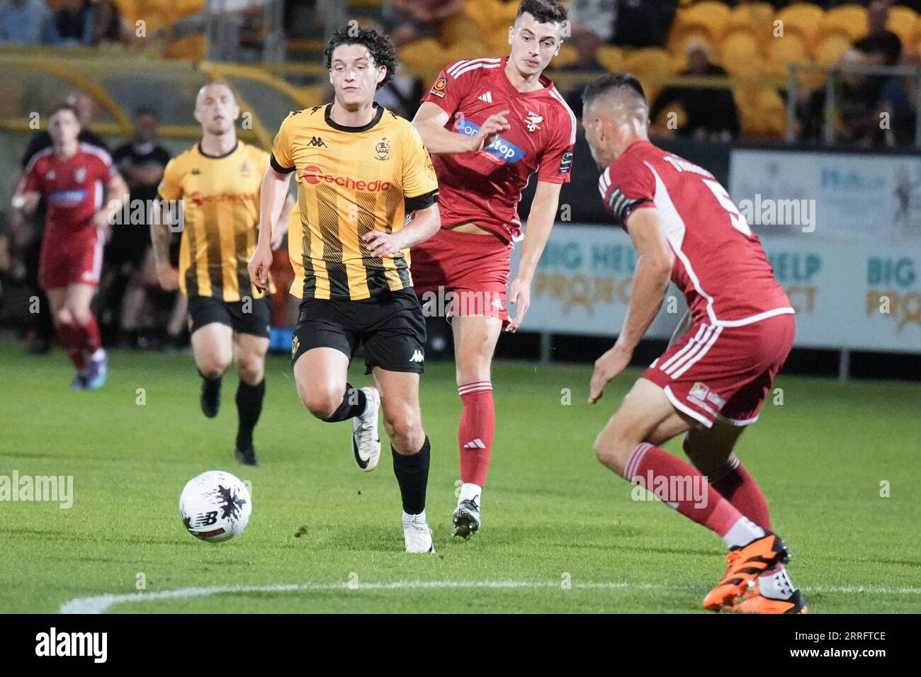 Southport v Scarborough 5th September 2023 Big Help Stadium .Southport ...