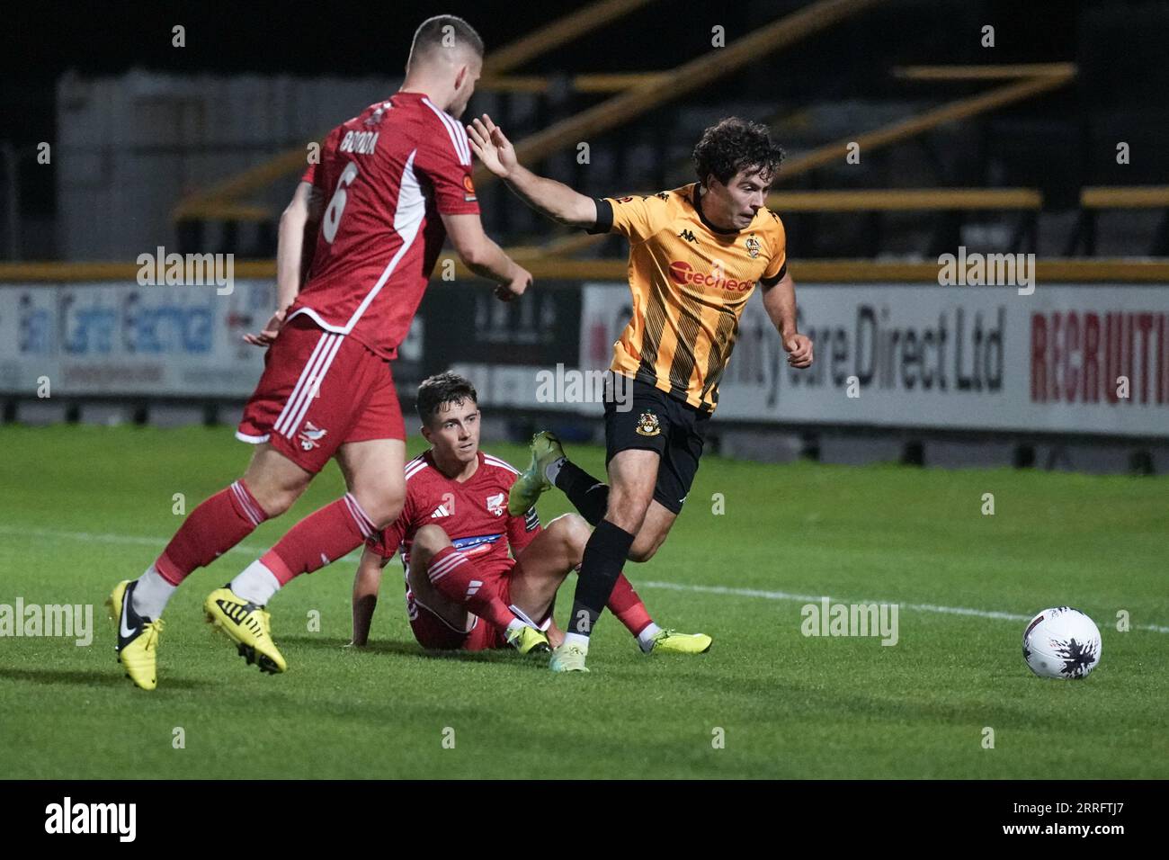Southport v Scarborough 5th September 2023 Big Help Stadium .Southport ...