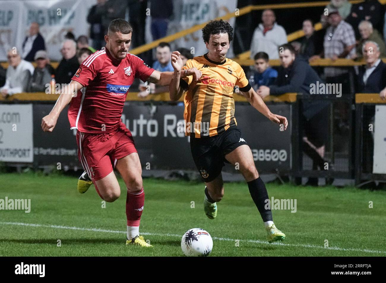 Southport v Scarborough 5th September 2023 Big Help Stadium .Southport ...