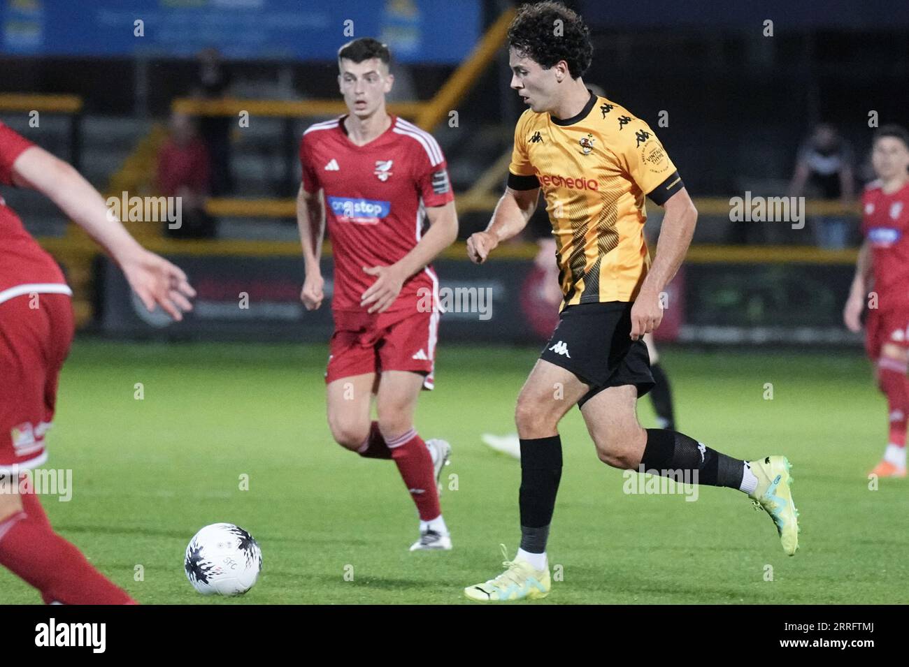 Southport v Scarborough 5th September 2023 Big Help Stadium .Southport ...