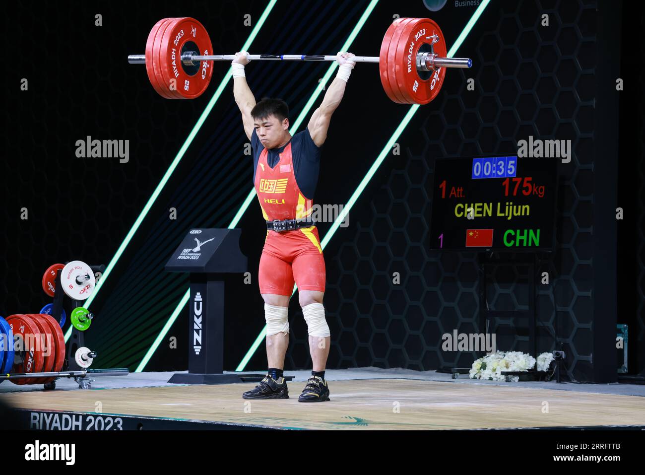 Riyadh, Saudi Arabia. 7th Sep, 2023. Chen Lijun of China competes ...
