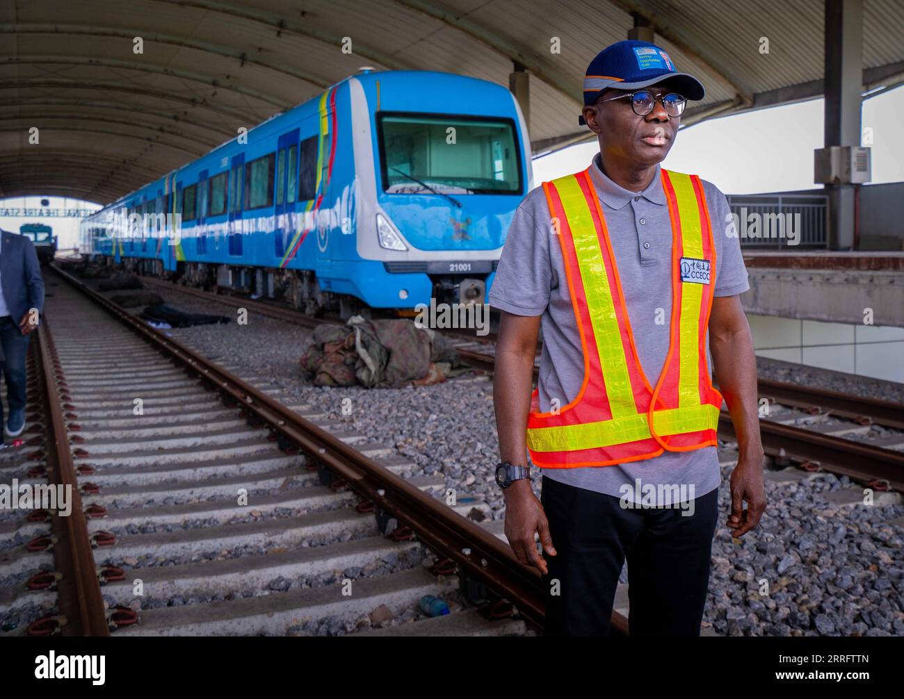 Lagos blue train hi-res stock photography and images - Alamy