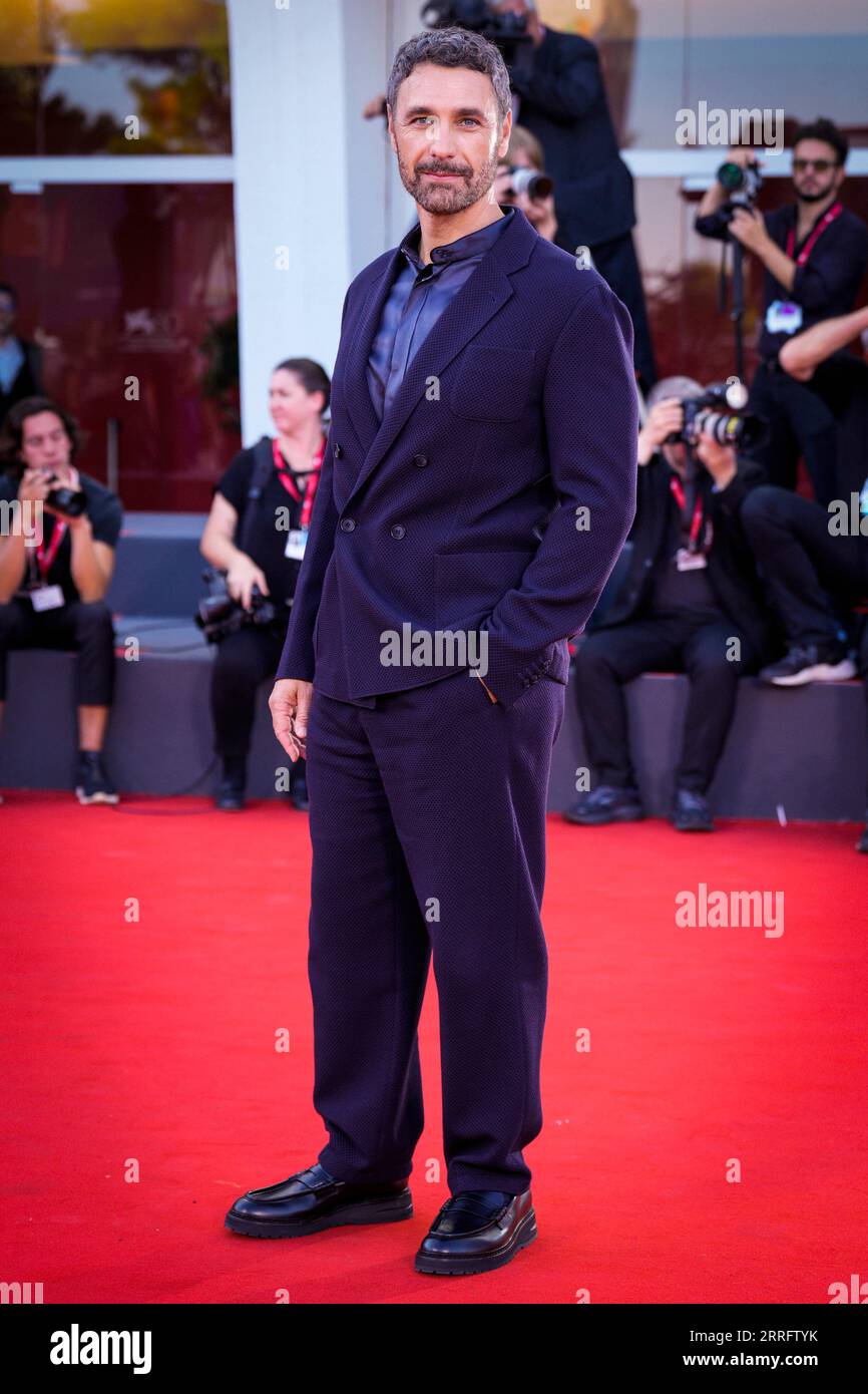 Venice, Italy. 07th Sep, 2023. Raoul Bova attends a red carpet for the ...