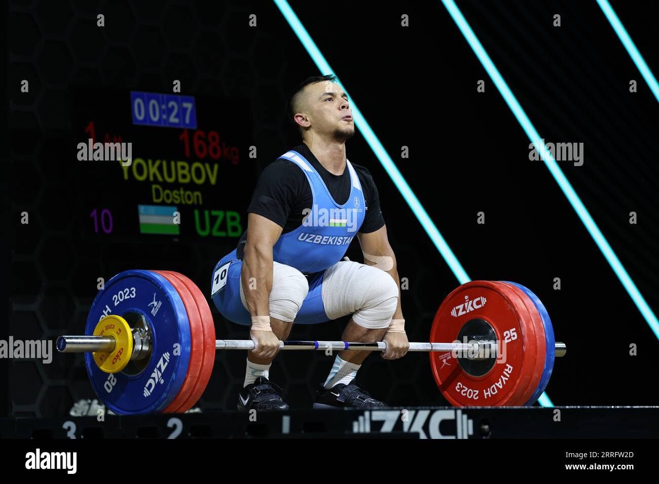 Riyadh, Saudi Arabia. 7th Sep, 2023. Doston Yokubov of Uzbekistan ...