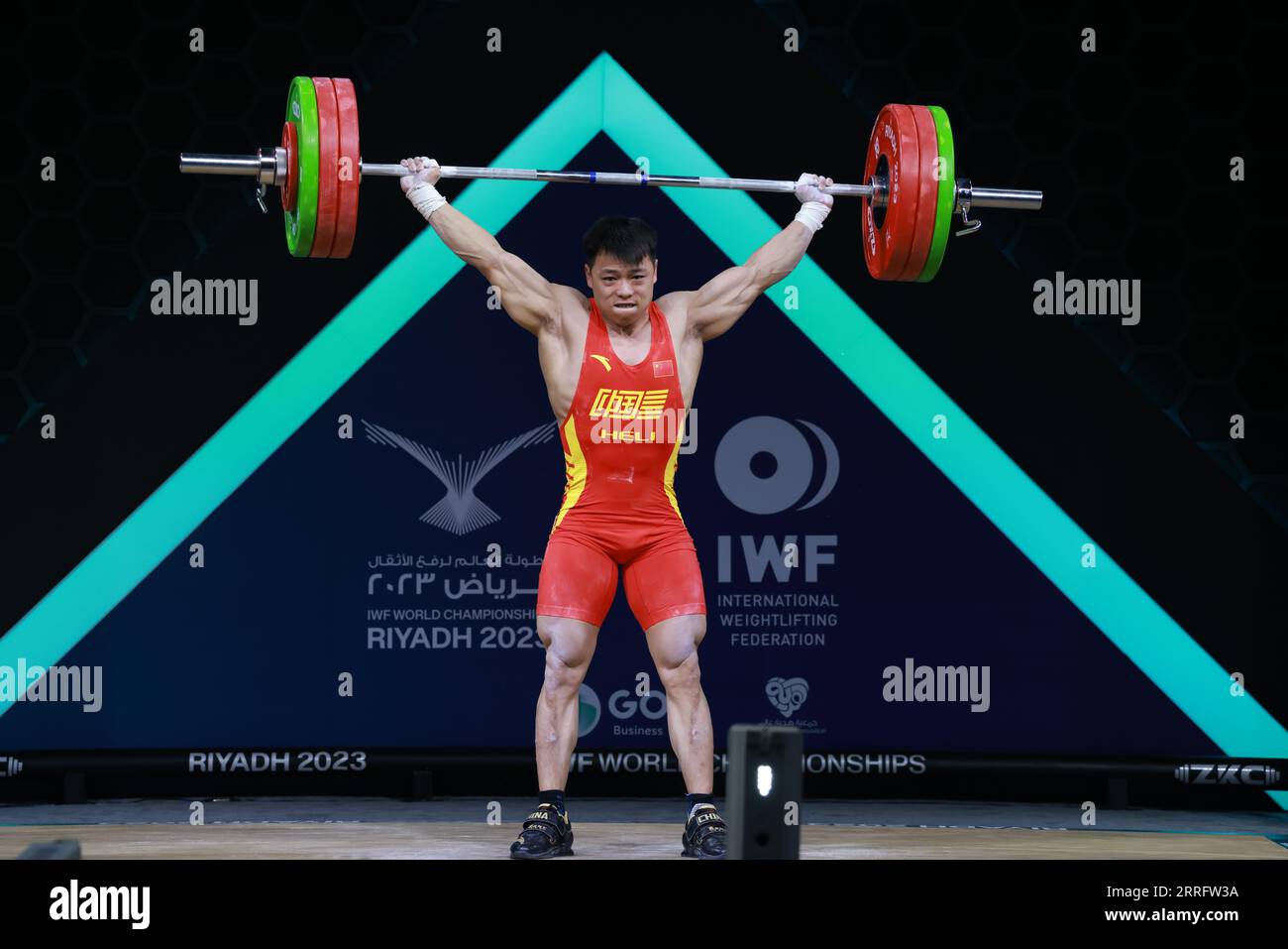 Riyadh, Saudi Arabia. 7th Sep, 2023. Chen Lijun of China competes ...