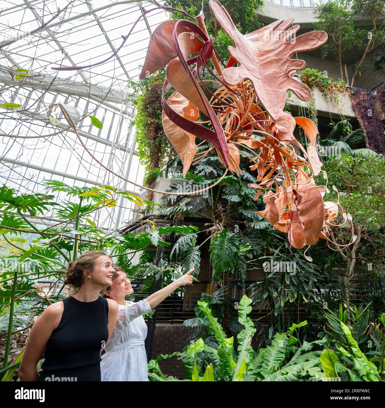 Barbican Conservatory, Barbican Centre, London, UK. 8th Sept, 2023 ...