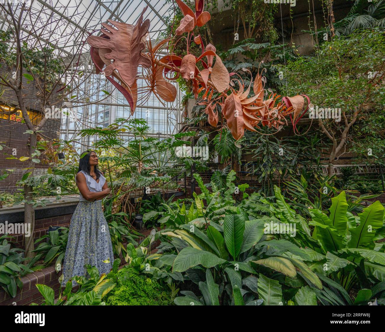 Barbican Conservatory, Barbican Centre, London, UK. 8th Sept, 2023. The ...