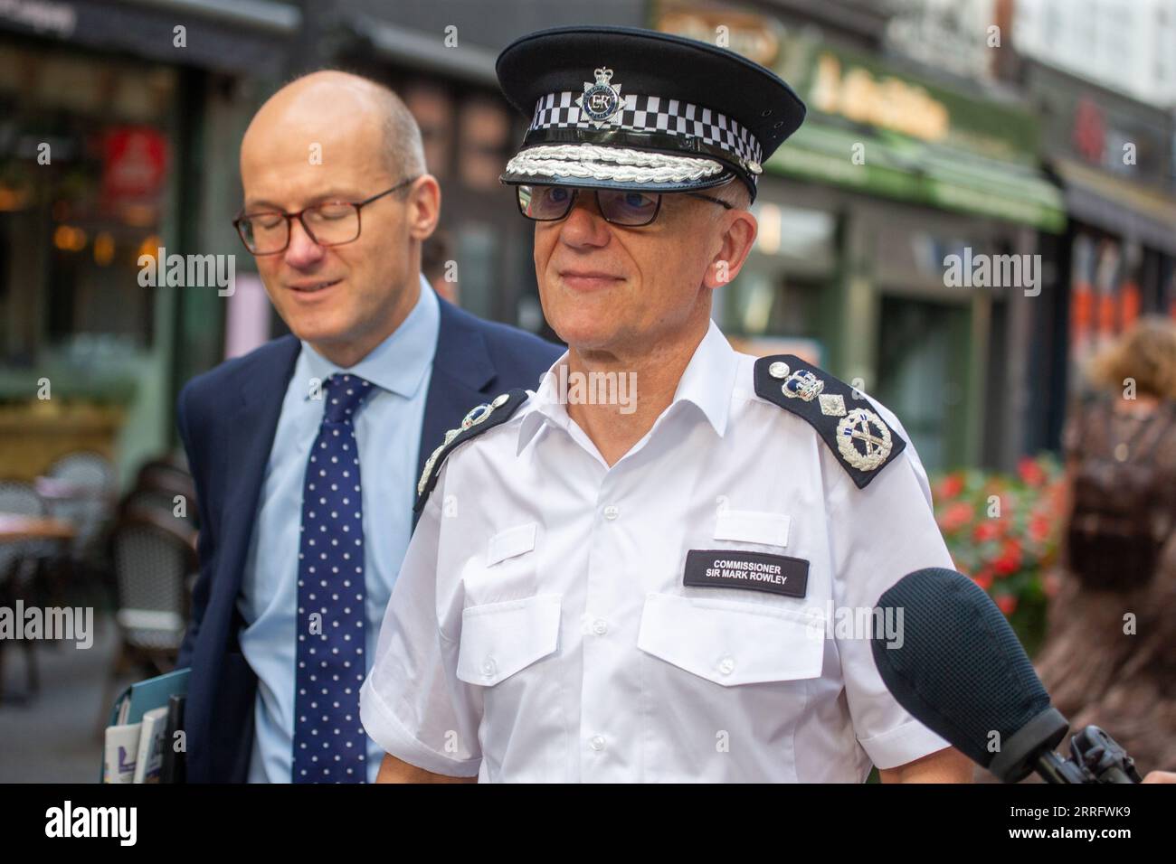 London, England, UK. 8th Sep, 2023. MARK ROWLEY, Commissioner of Police ...