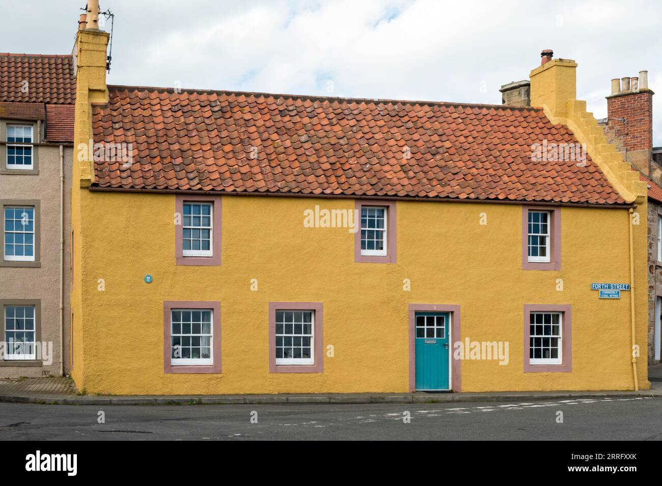 House in St Monans in the East Neuk of Fife, Scotland Stock Photo - Alamy