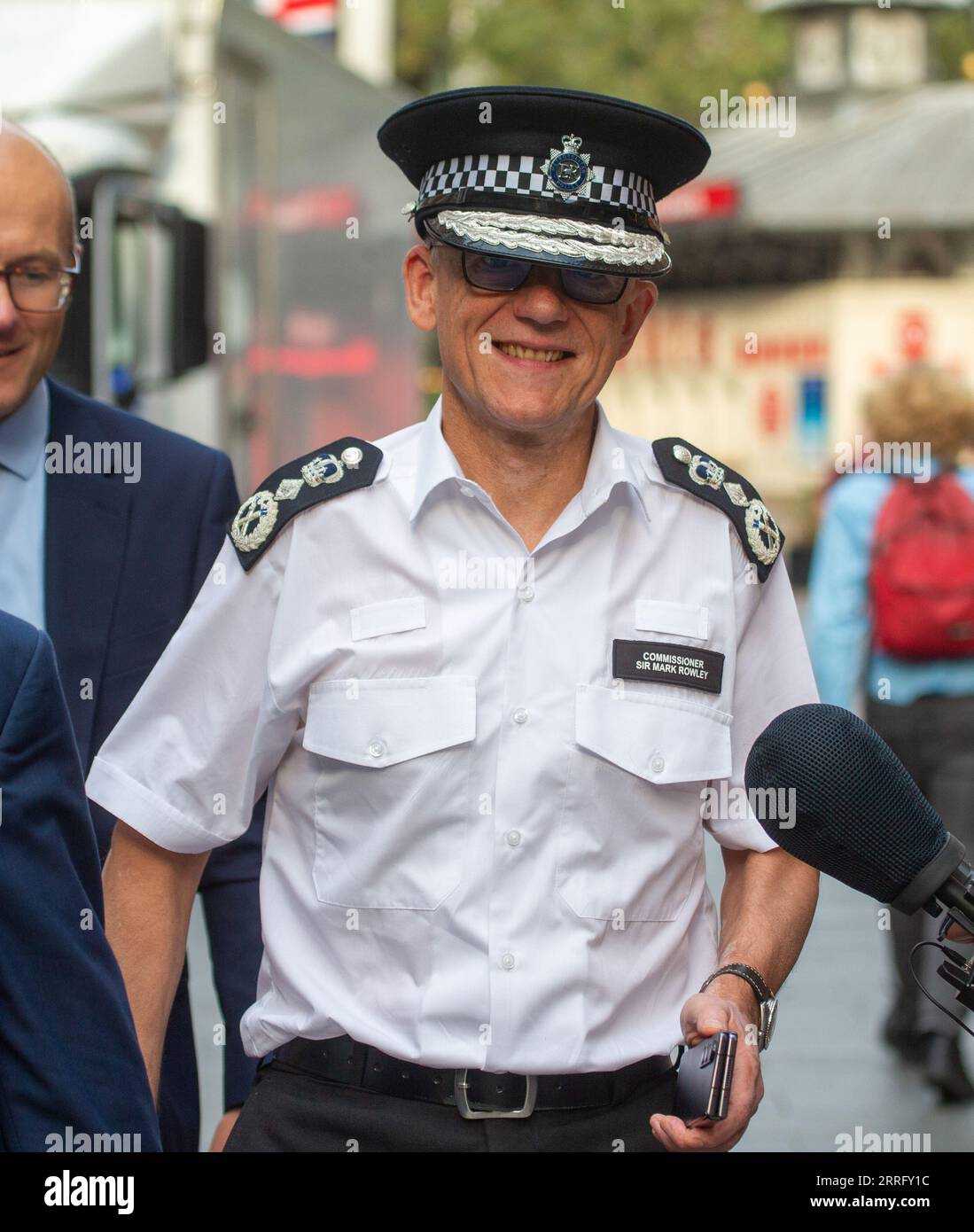 London, England, UK. 8th Sep, 2023. MARK ROWLEY, Commissioner of Police ...