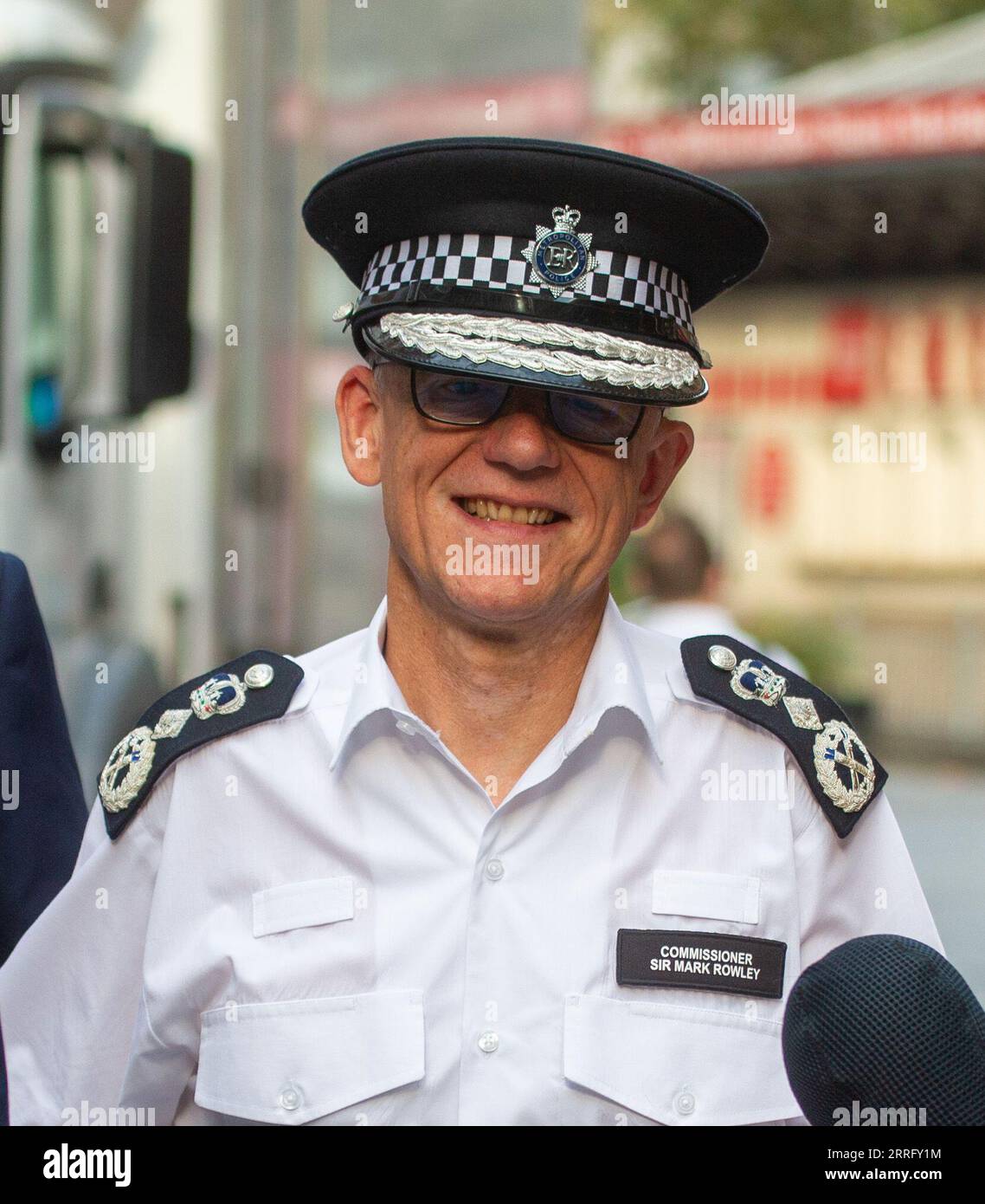 London, England, UK. 8th Sep, 2023. MARK ROWLEY, Commissioner of Police ...