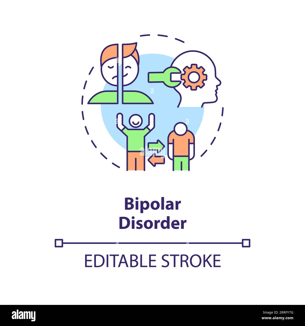 Bipolar disorder art hi-res stock photography and images - Alamy