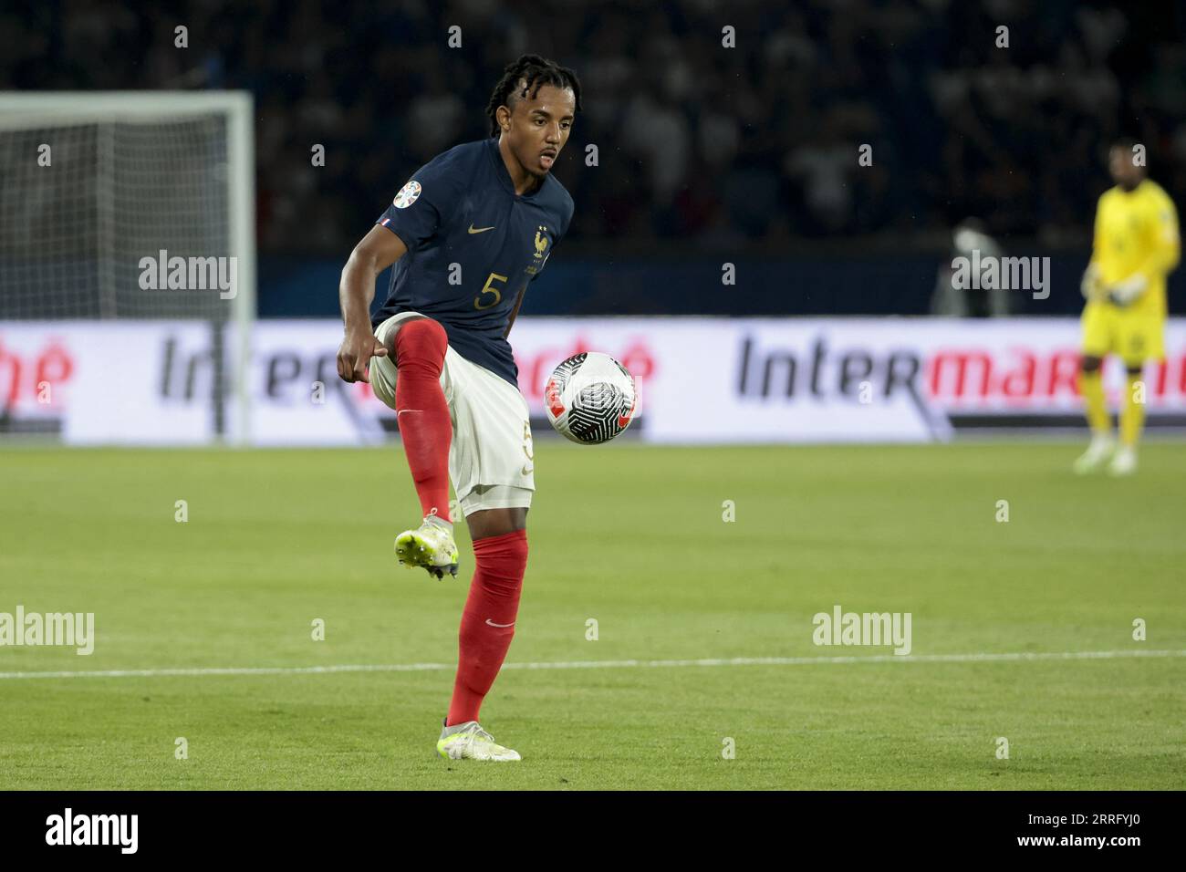 Jules Kounde of France during the UEFA Euro 2024, European Qualifiers ...