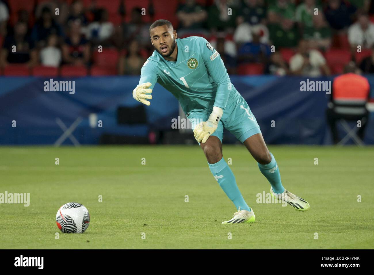 Goalkeeper of Ireland Gavin Bazunu during the UEFA Euro 2024, European ...