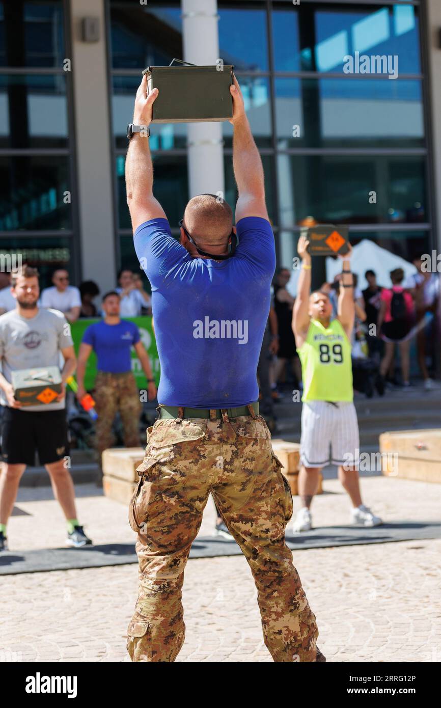 Military Training: Fitness Workout and Activities Stock Photo - Alamy
