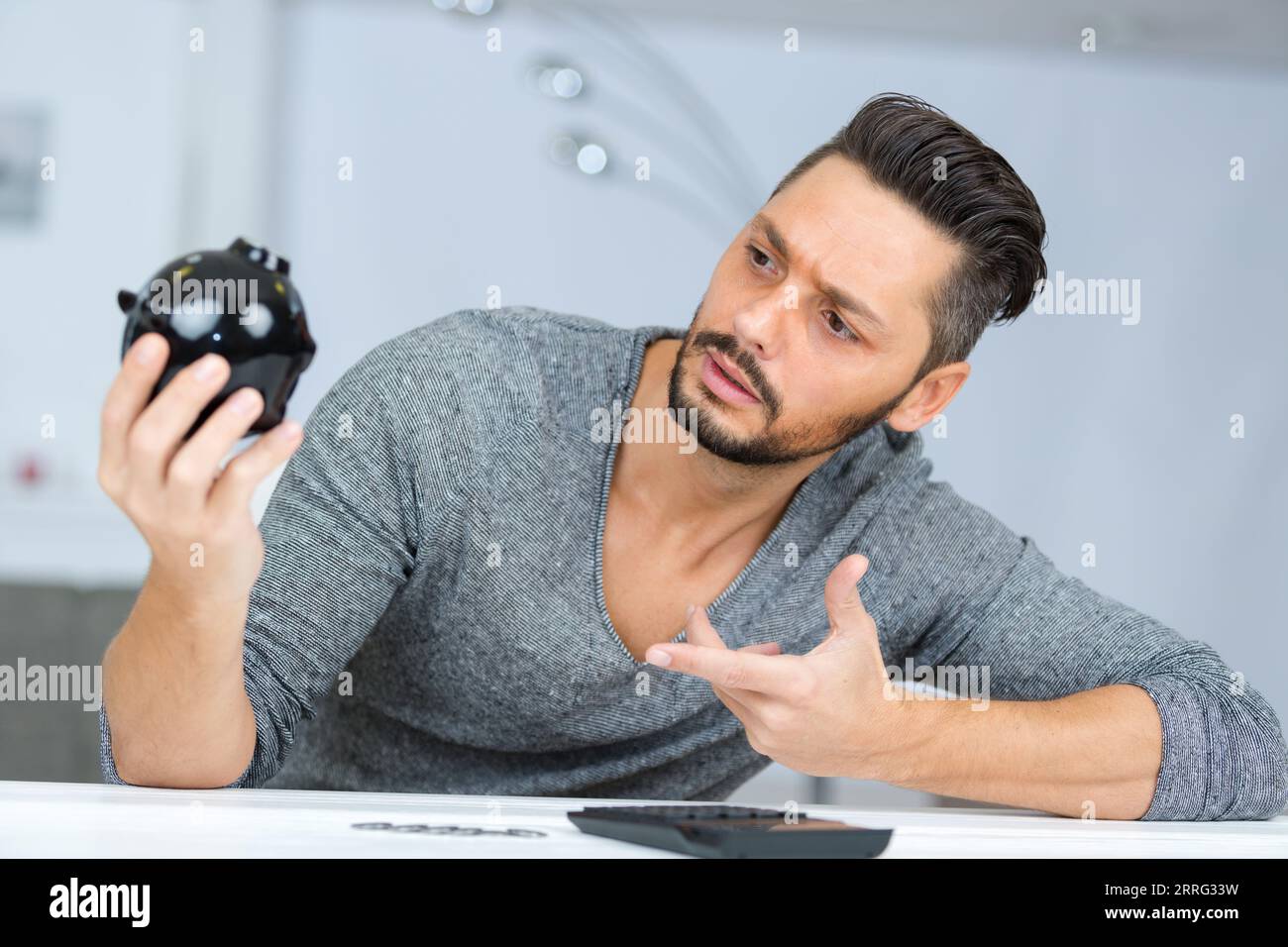 Incredulous man hi-res stock photography and images - Alamy