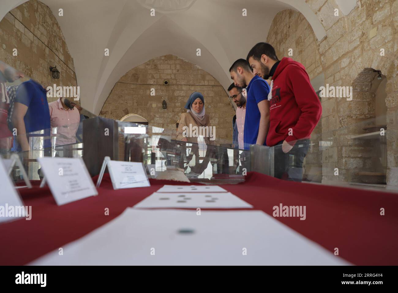 220509 -- GAZA CITY, May 9, 2022 -- Palestinian tourist guide Nariman ...