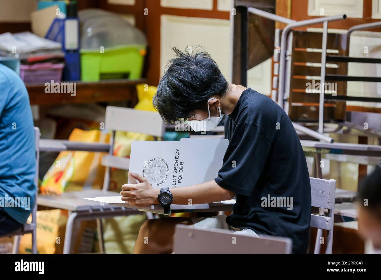 School morning philippines hi-res stock photography and images - Alamy