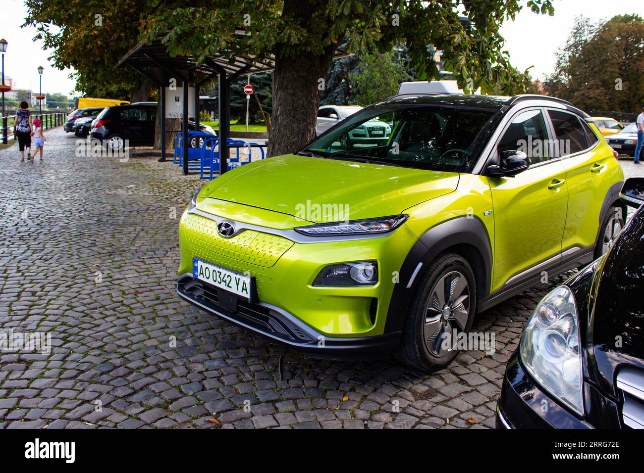 Hyundai kona electric suv hi-res stock photography and images - Alamy
