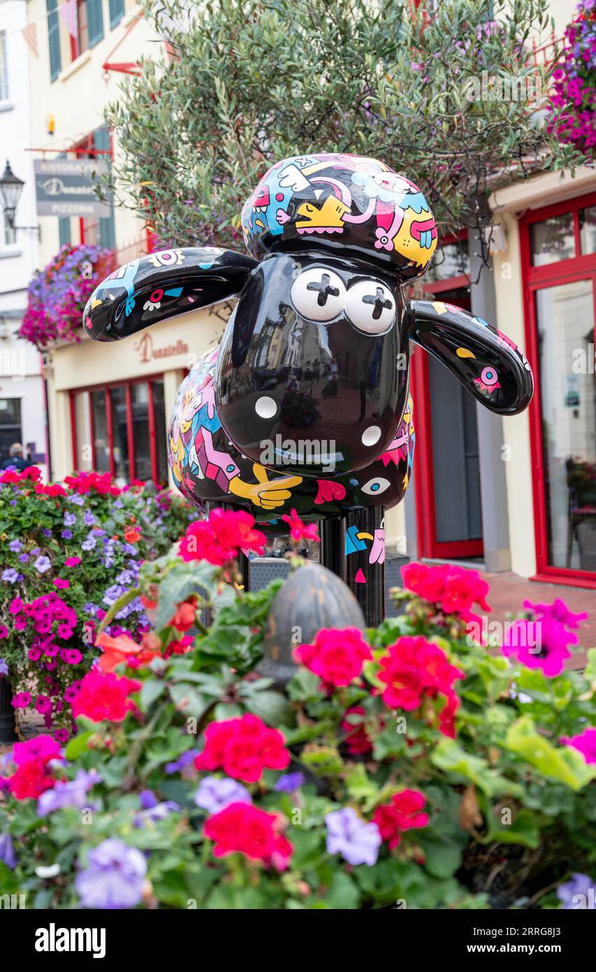 Brighton UK 8th September 2023 - One of the Shaun by The Sea art trail ...