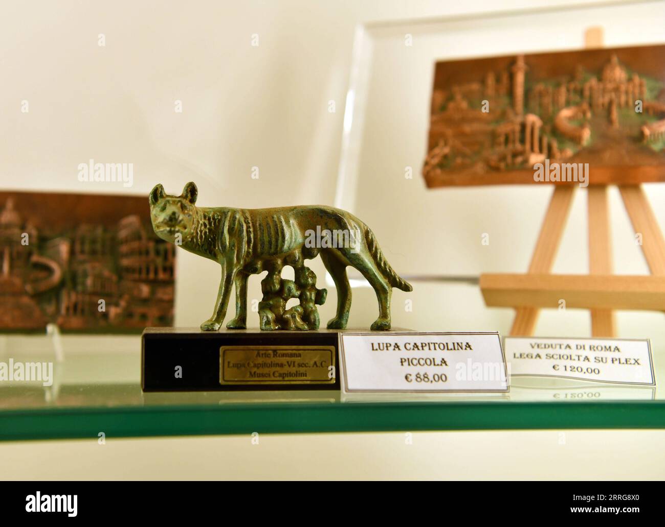 Romulus and remus souvenir hi-res stock photography and images - Alamy