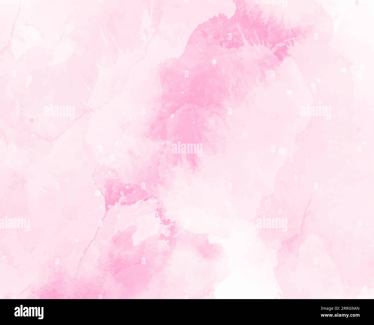 Hand painted pastel pink watercolour background Stock Vector Image ...