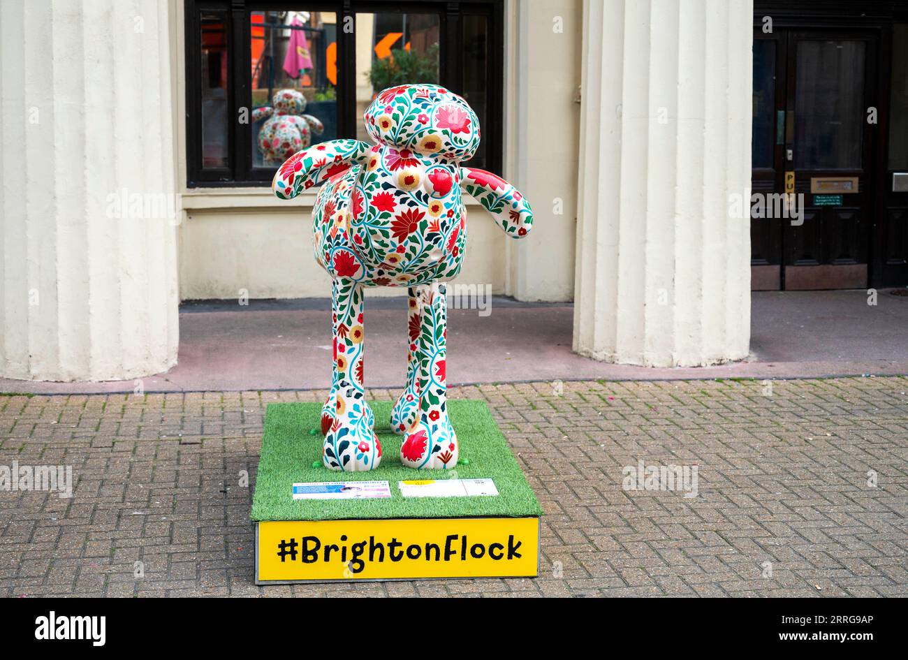 Brighton UK 8th September 2023 - One of the Shaun by The Sea art trail ...