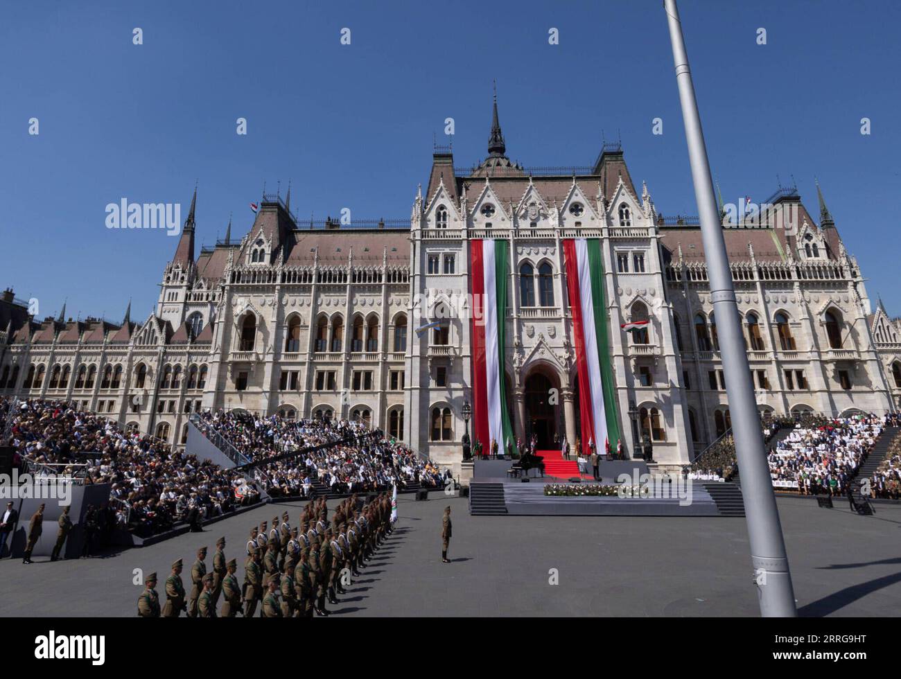 220514 -- BUDAPEST, May 14, 2022 -- Photo taken on May 14, 2022 shows ...