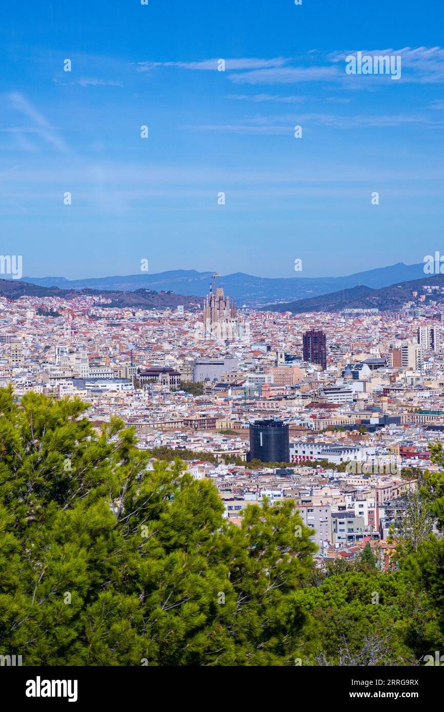 Barcelona block aerial hi-res stock photography and images - Alamy