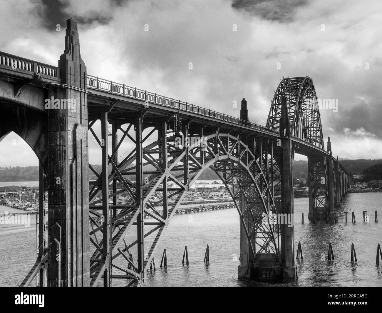 Gothic style bridge Black and White Stock Photos & Images - Alamy