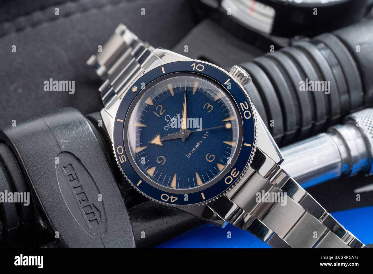 Omega Seamaster 300 models Stock Photo - Alamy